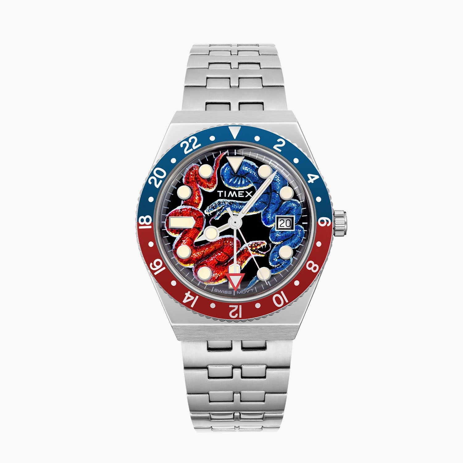 Timex Q GMT Twin Serpents – Limited Edition – IFL Watches
