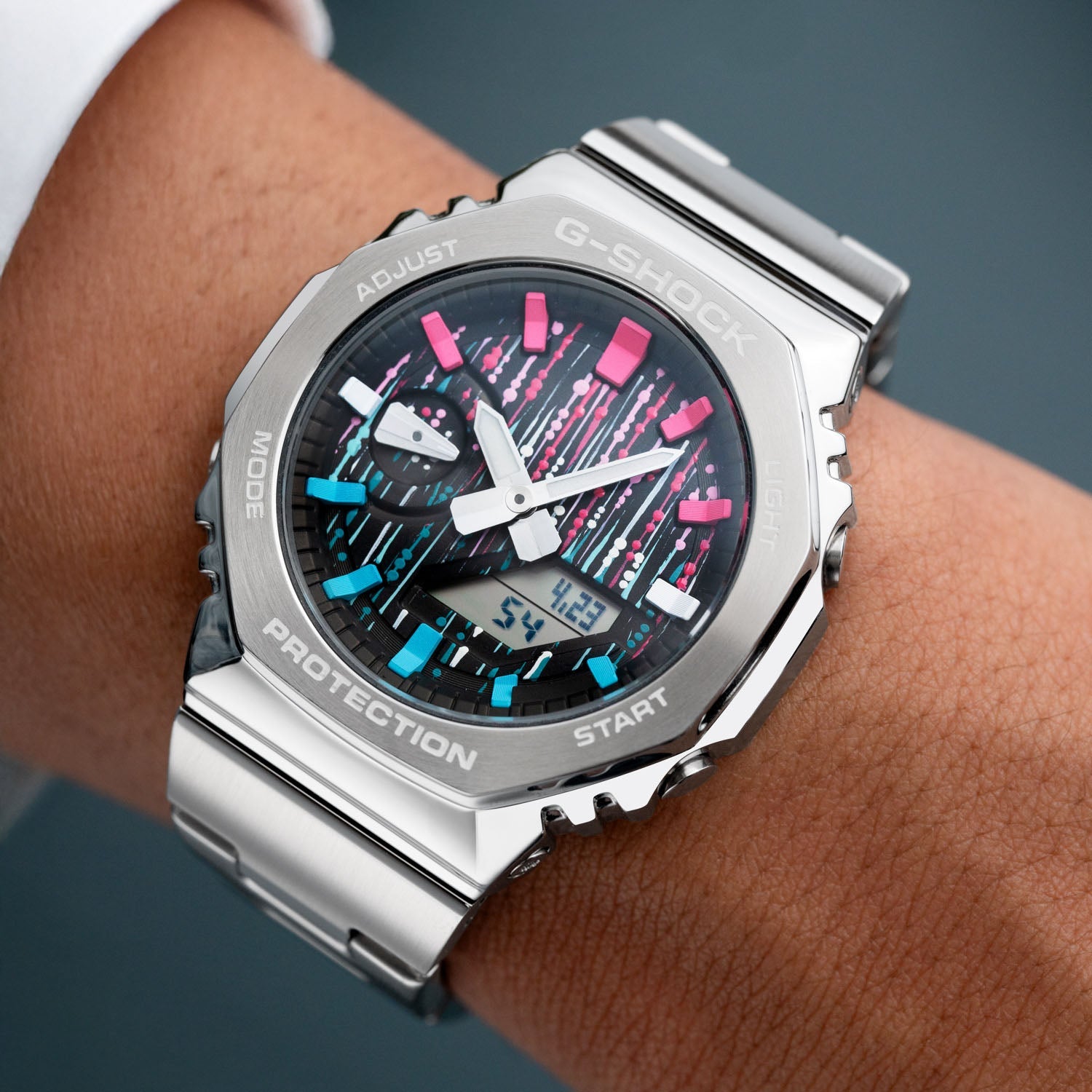 G-Shock CasiOak Blue Flamingo – Limited Edition – IFL Watches