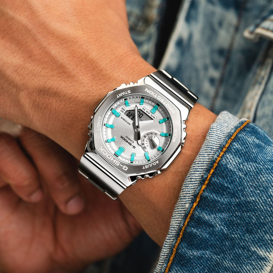 G-Shock CasiOak Full Metal Tiffany – IFL Watches